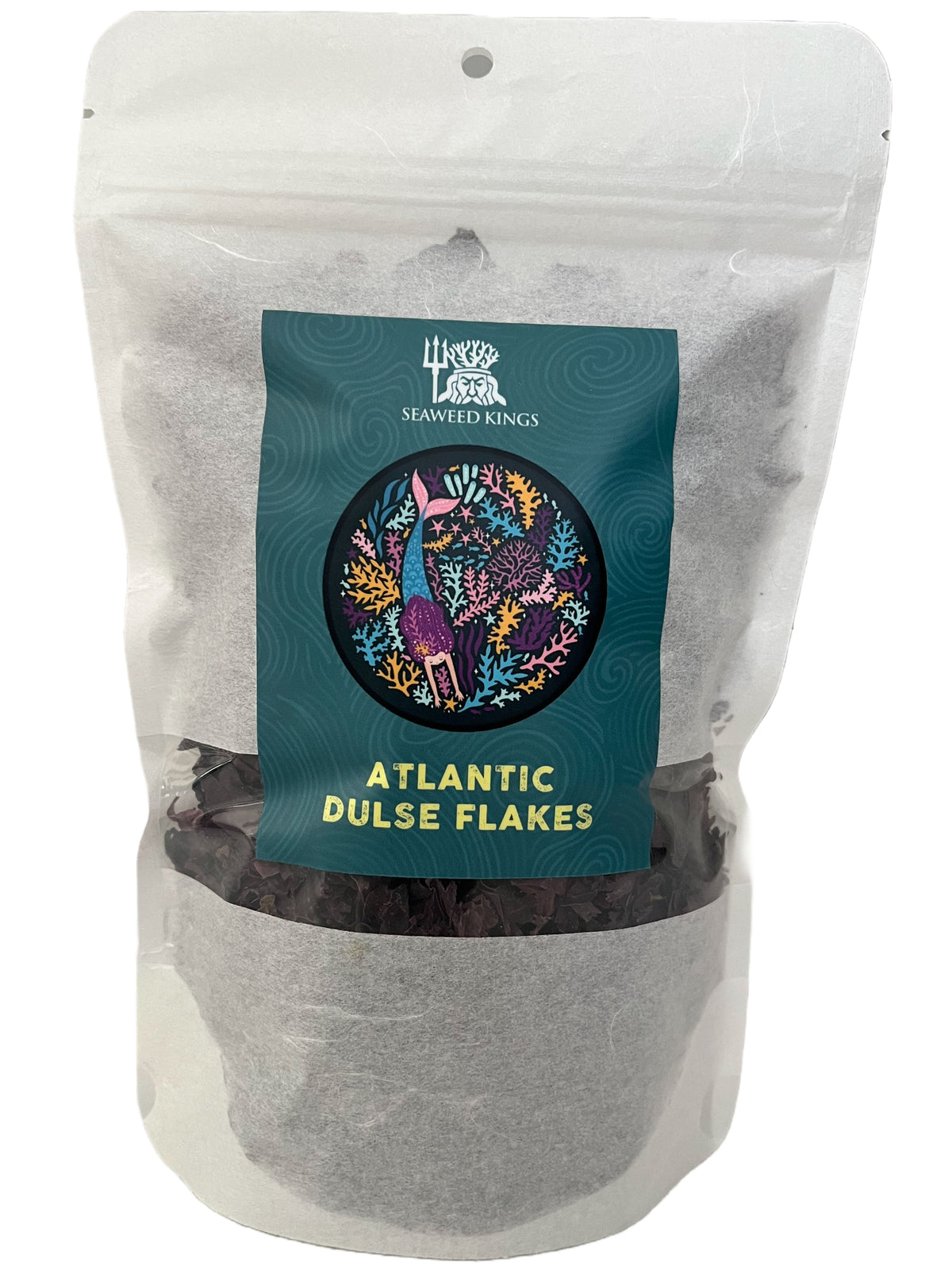 Atlantic Dulse Flakes - 100% Organic and wildcrafted Sourced Maine ...